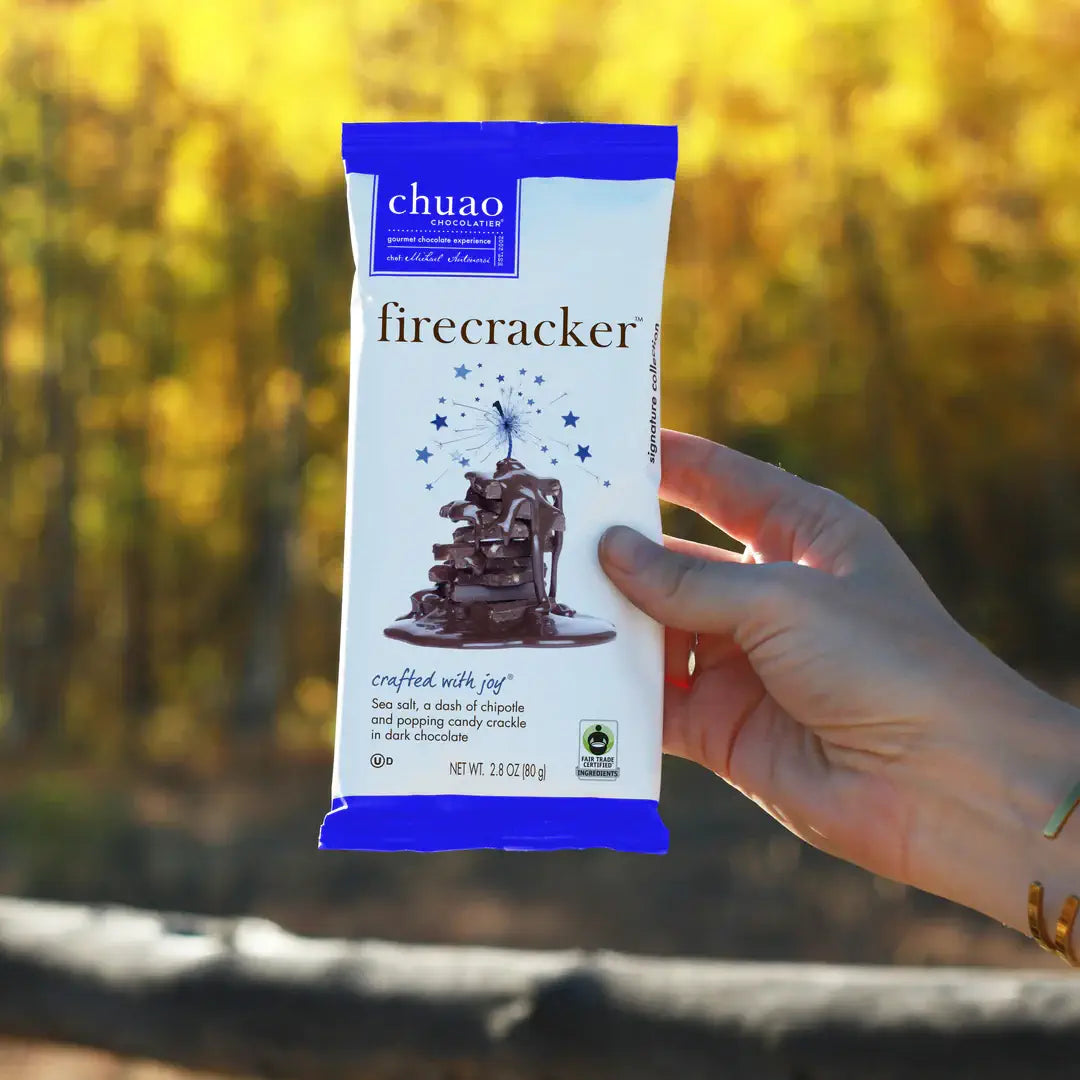 firecracker chocolate sensory writing lesson